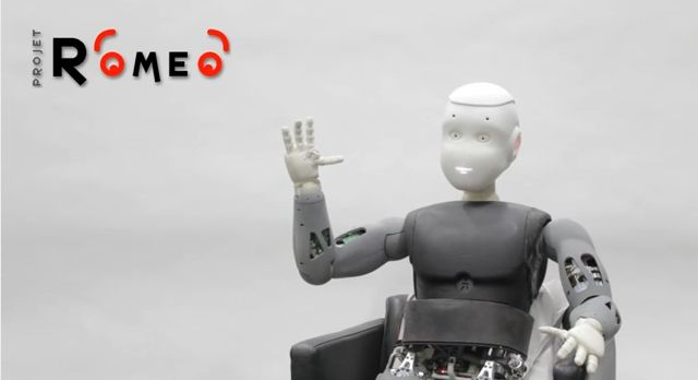 Roméo, le robot humanoïde d’Aldebaran Robotics en vidéo | Robot Blog
